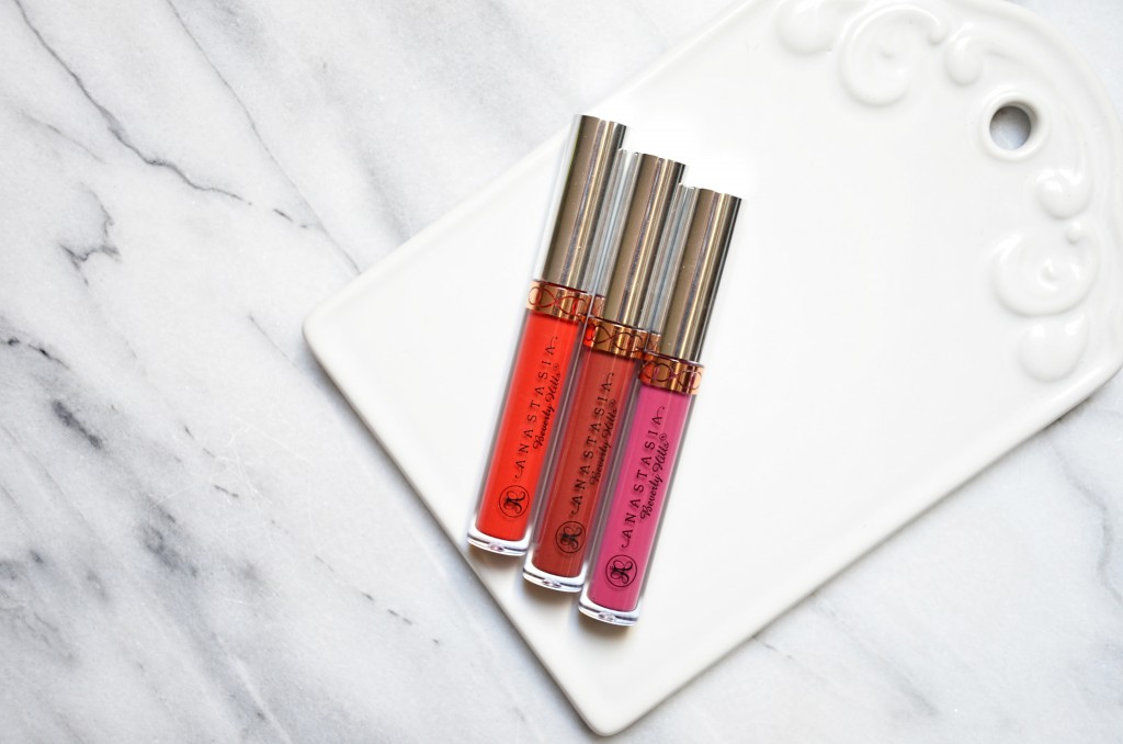 Three Liquid Lipsticks From Anastasia Beverly Hills - Makeup-Sessions