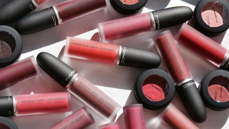 Mac Powder Kiss Liquid Lipcolor & Powder Kiss Soft Matte Eye Shadow ...