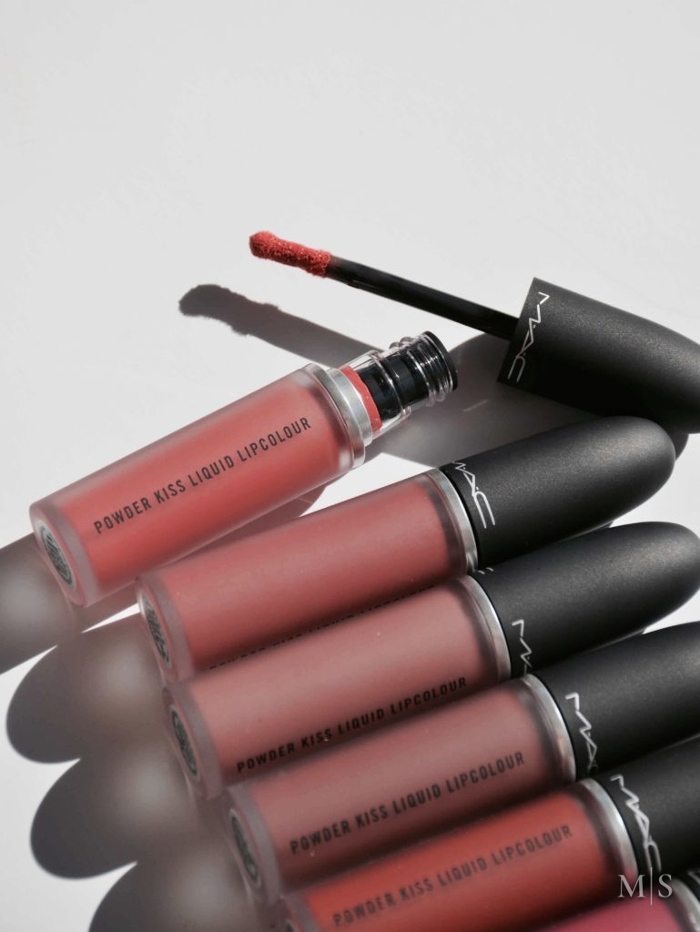 Mac Powder Kiss Liquid Lipcolor & Powder Kiss Soft Matte Eye Shadow ...